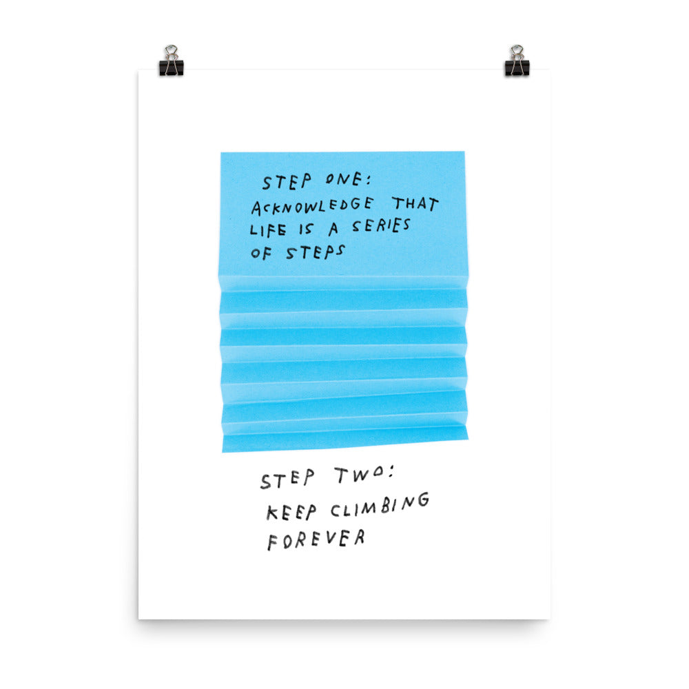Steps Print – Adam JK